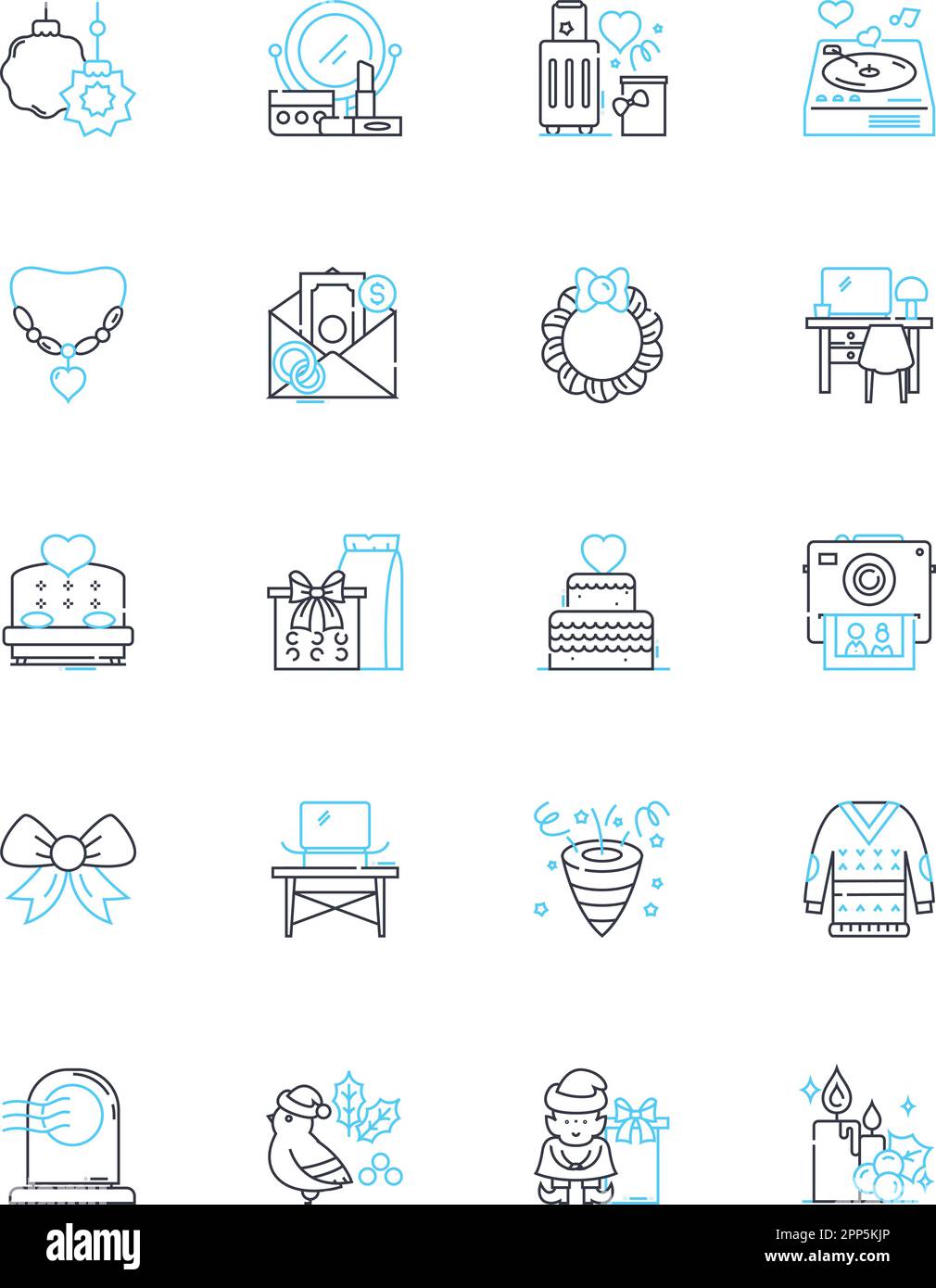 Indoor design studio linear icons set. Design, Creativity, Elegance ... Indoor design studio linear icons set. Design, Creativity, Elegance ...