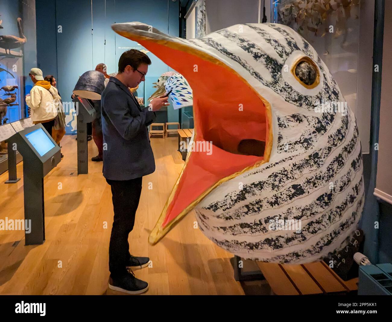 Exeter, UK. 21st Apr, 2023. After-hours night of arts entertainment at ...