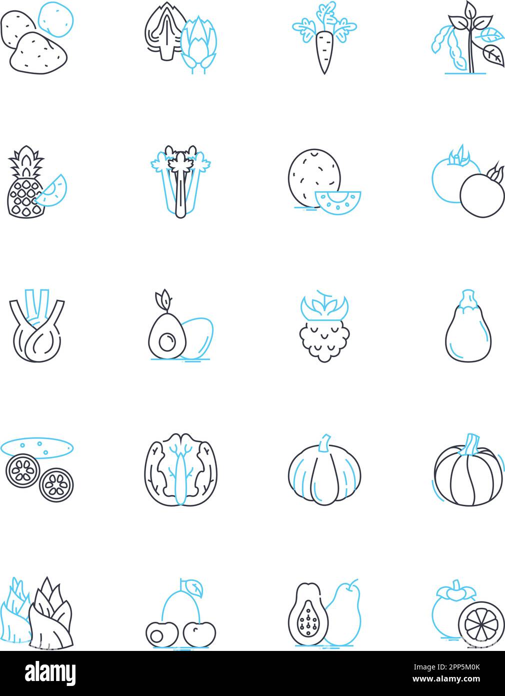 Convenience shop linear icons set. Quick, Easy, Convenient, Snacks ...