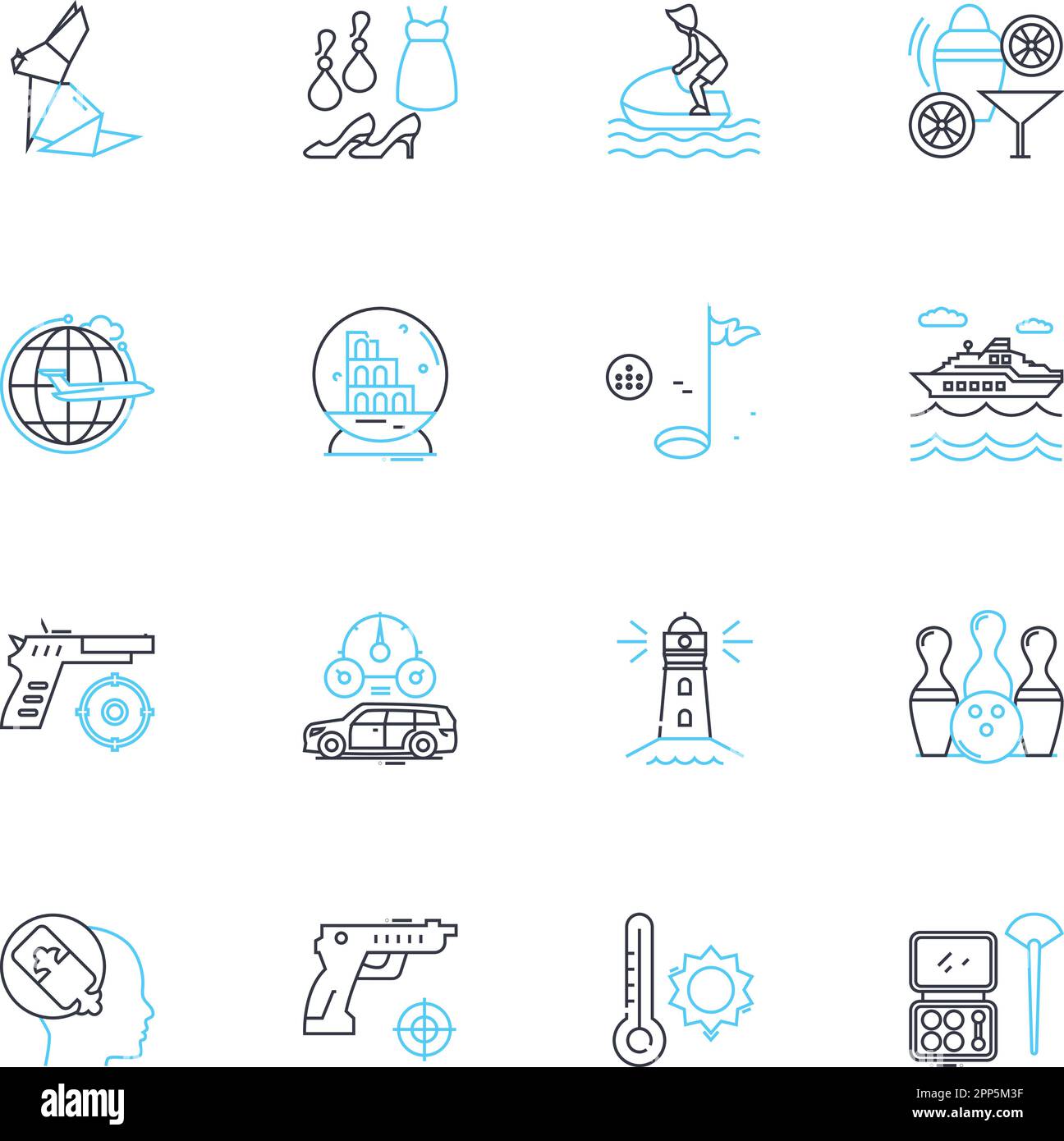 Family reunion linear icons set. Gathering, Reconnecting, Kinfolk ...