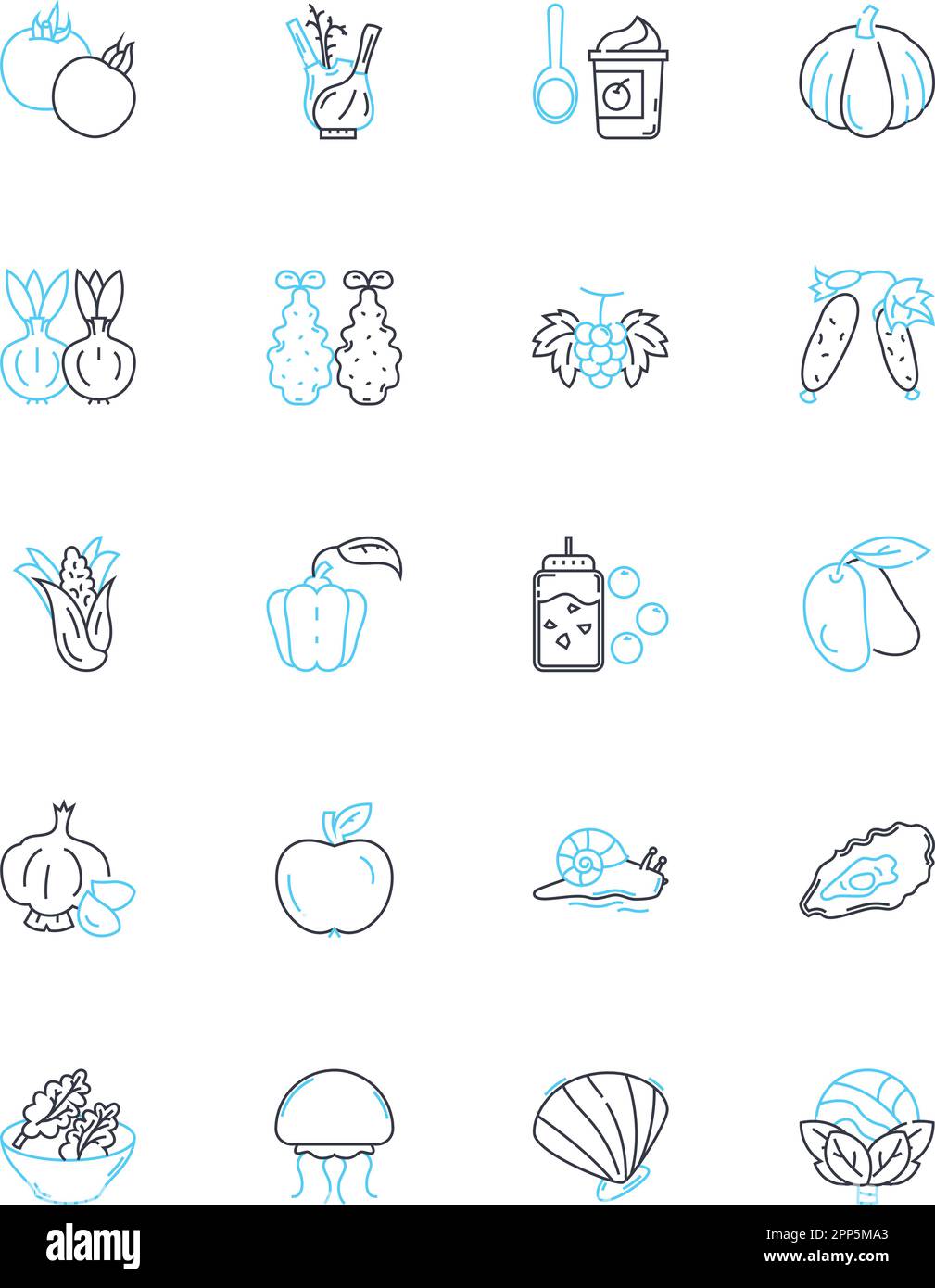 Low impact linear icons set. Sustainable, Eco-friendly, Green ...