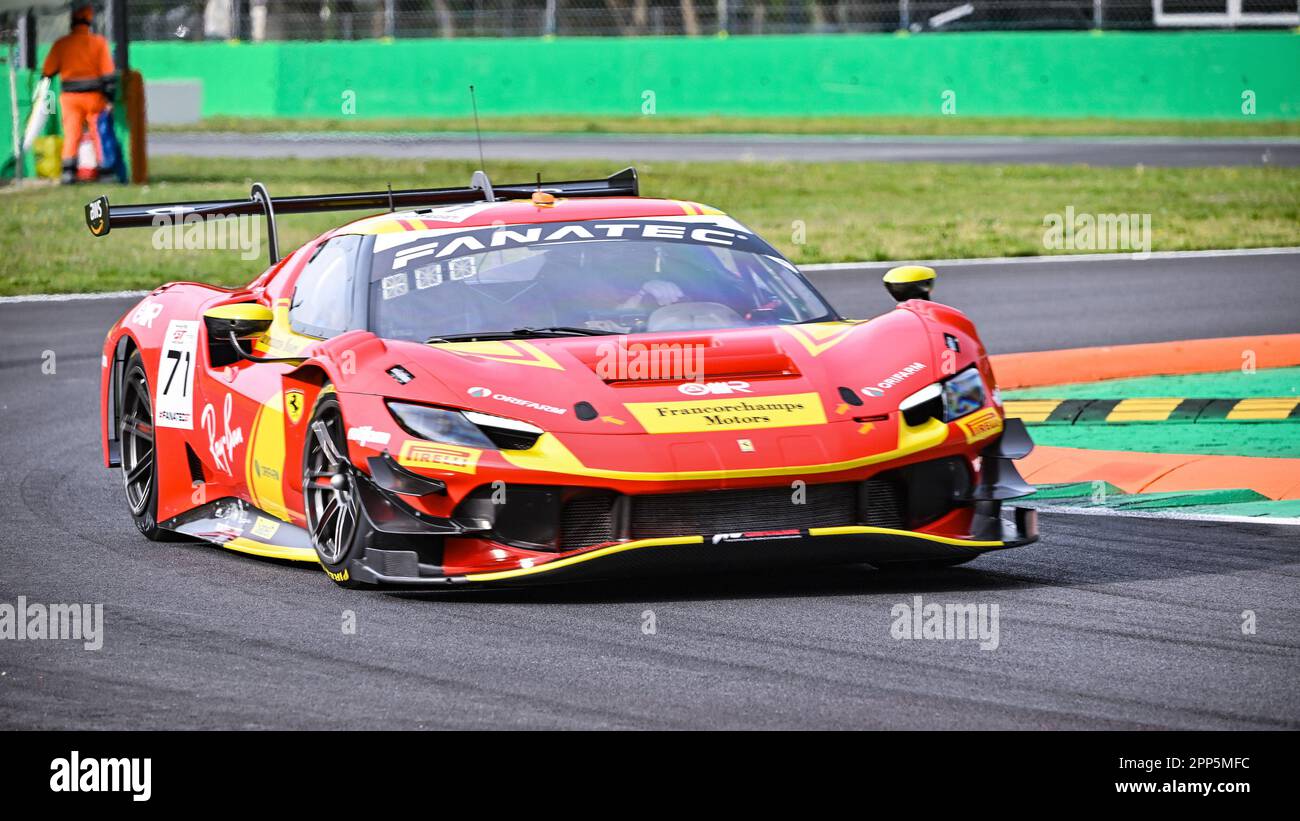 Free practice,Antonio FUOCO,AF Corse,Ferrari 296 GT3 Stock Photo - Alamy