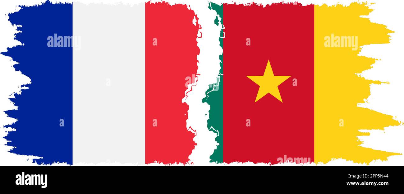 France cameroon flag hi-res stock photography and images - Alamy