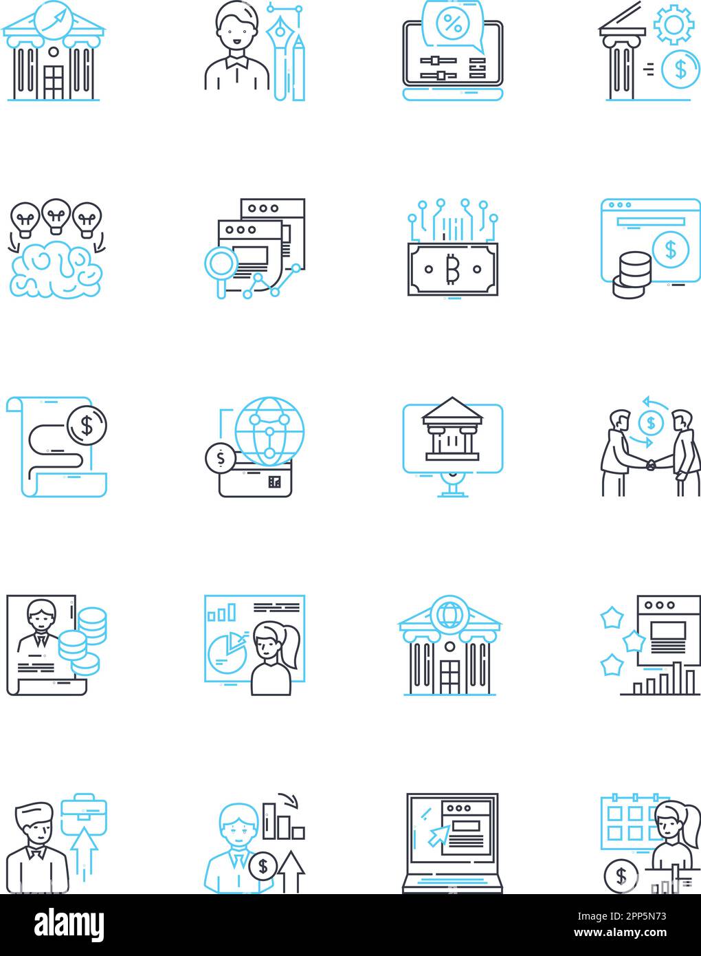 Economic indicators vector vectors hi-res stock photography and images - Alamy