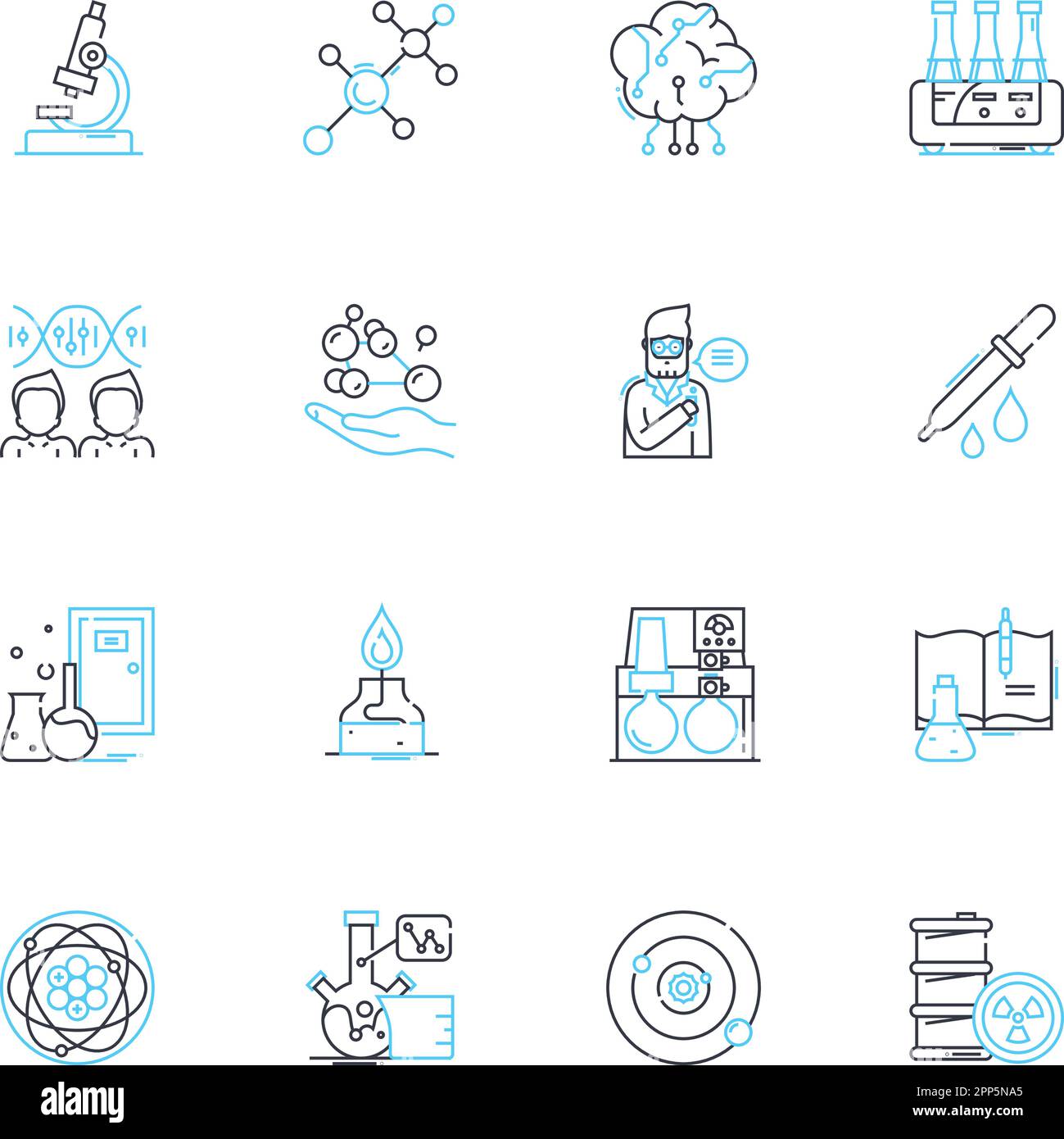 Authentic genuine linear icons set. Hst, Original, , Pure, Valid ...