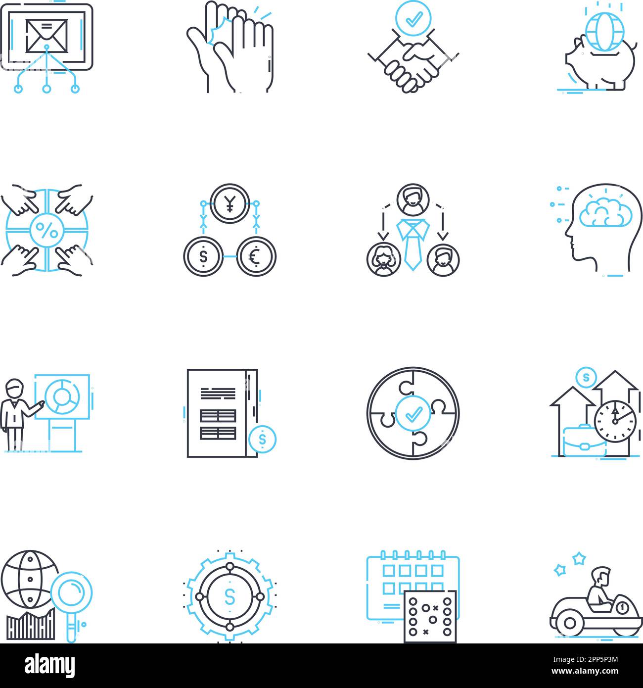 Social justice linear icons set. Equity, Equality, Diversity, Inclusion, Empowerment ...