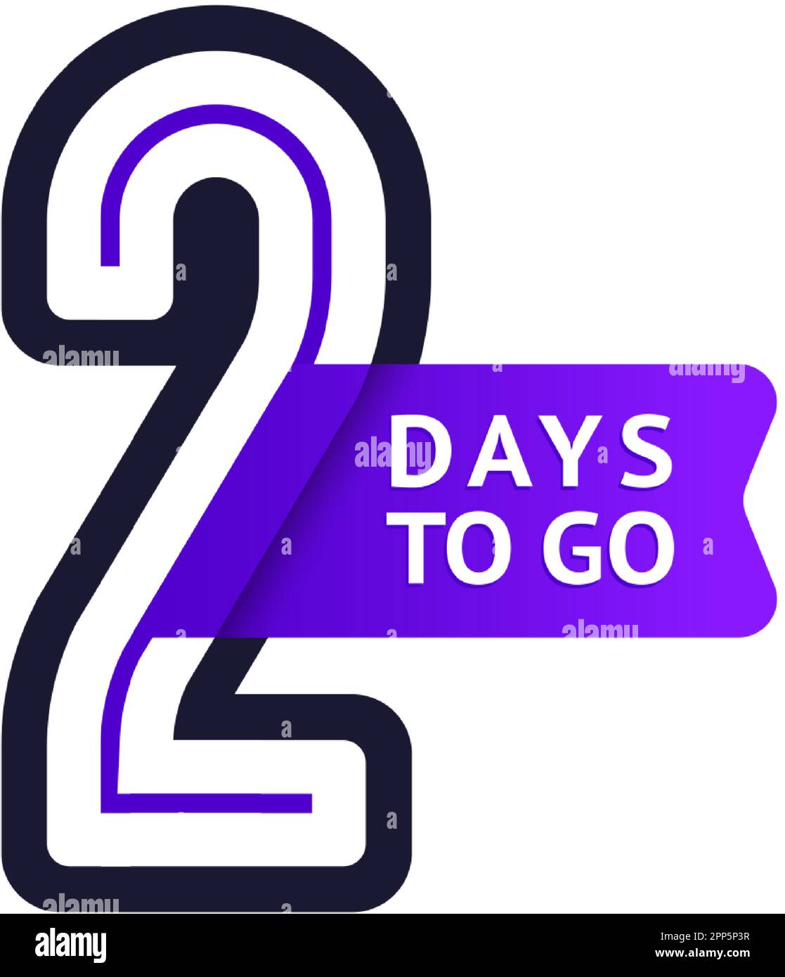 Number 2 badge hi-res stock photography and images - Alamy