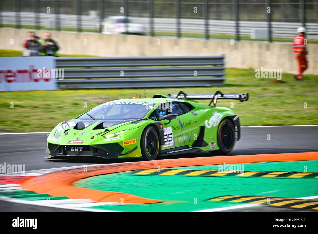 Monza, Italy. 22nd Apr, 2023. Free practice, Kay VAN BERLO, Team GRT ...