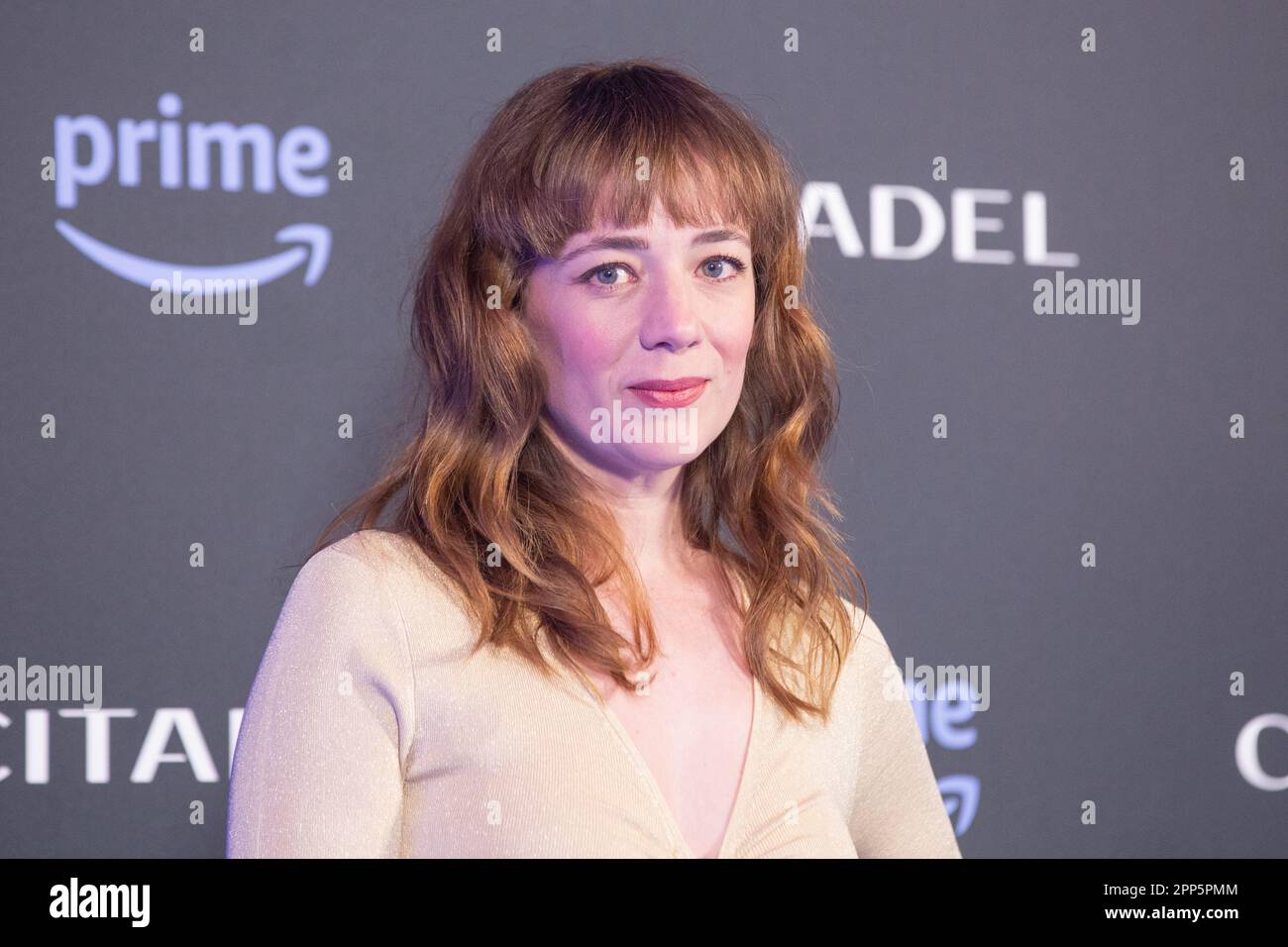 Rome, Italy. 21st Apr, 2023. Actress Sara Lazzaro attends the premiere ...
