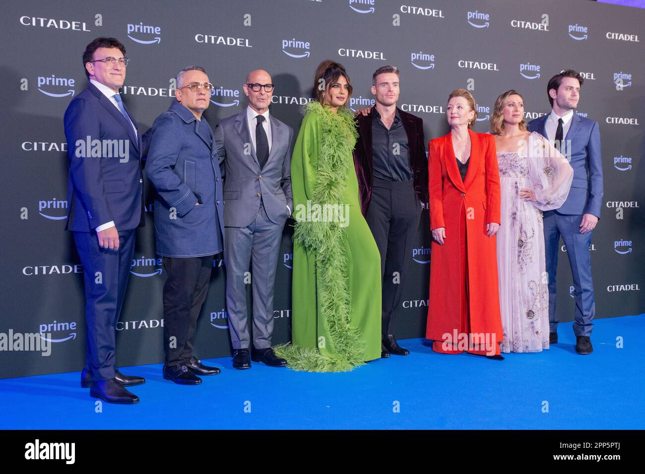Rome, Italy. 21st Apr, 2023. Cast and executive producers attend the ...
