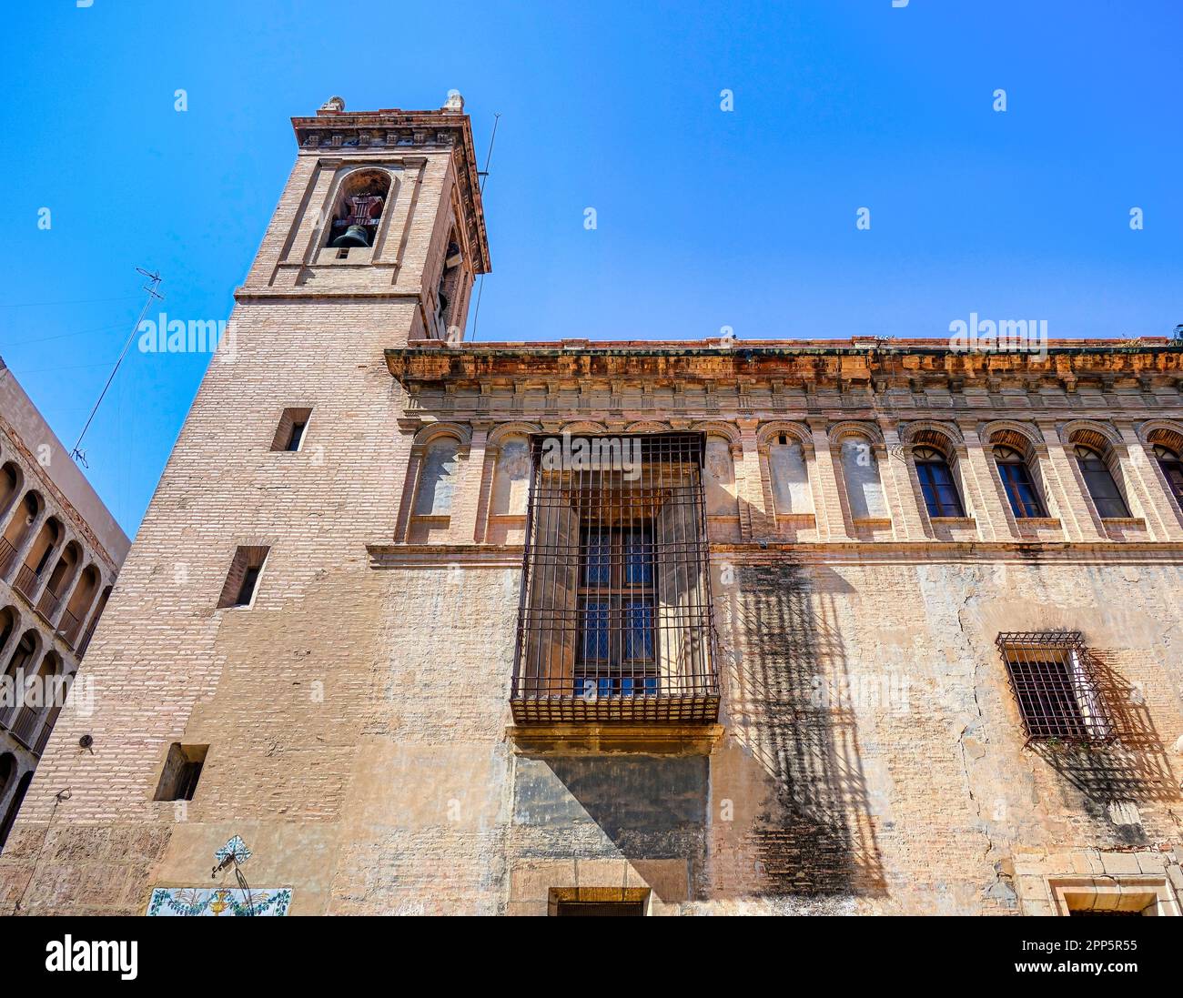 Plaza del Patriarca, architectural feature, Valencia, Spain Stock Photo ...