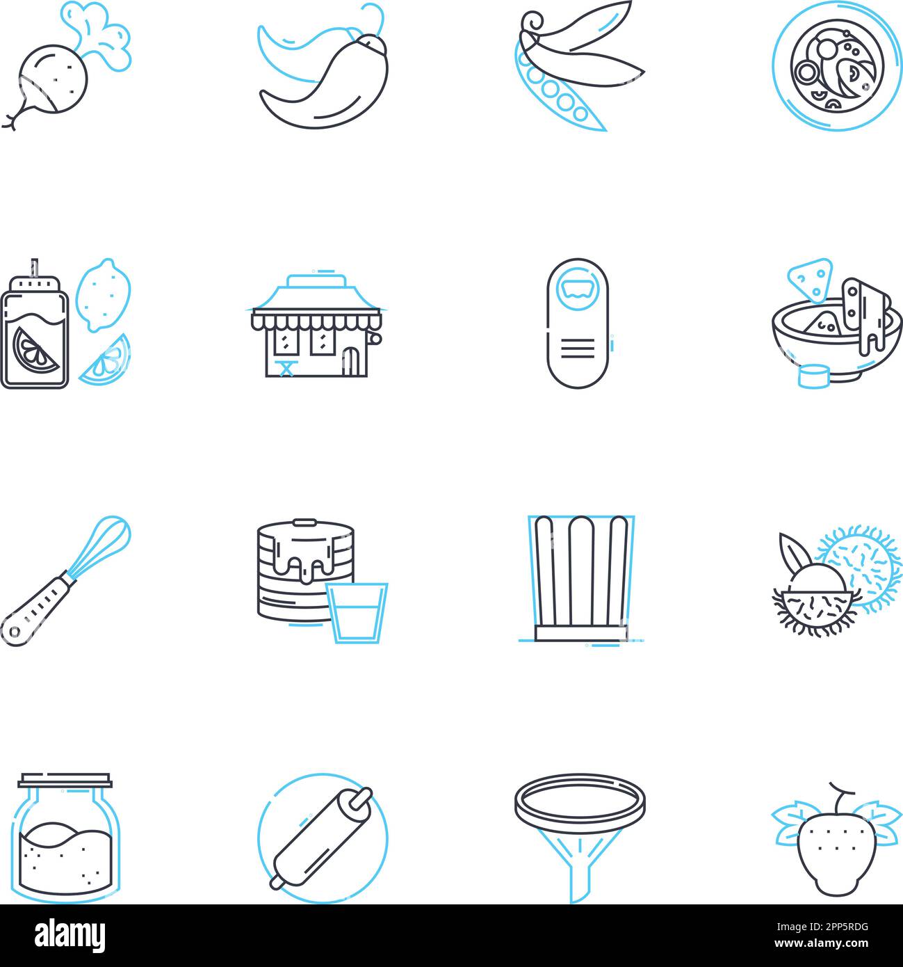 Restaurant field linear icons set. Hospitality, Cuisine, Menu, Ambiance ... Restaurant field linear icons set. Hospitality, Cuisine, Menu, Ambiance ...