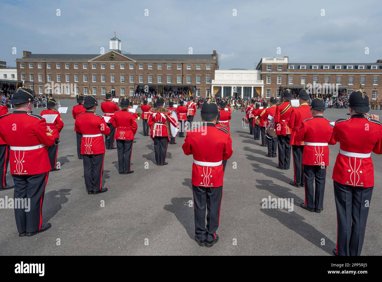 Woolwich, London, UK. 22nd Apr 2023. 4th Battalion The Princess of ...