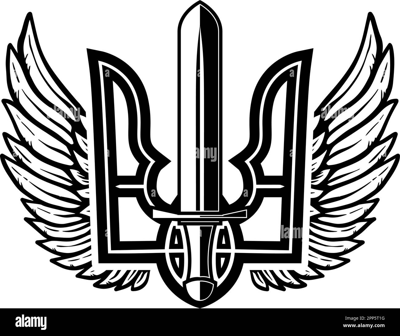 Ukrainian logo Black and White Stock Photos & Images - Alamy
