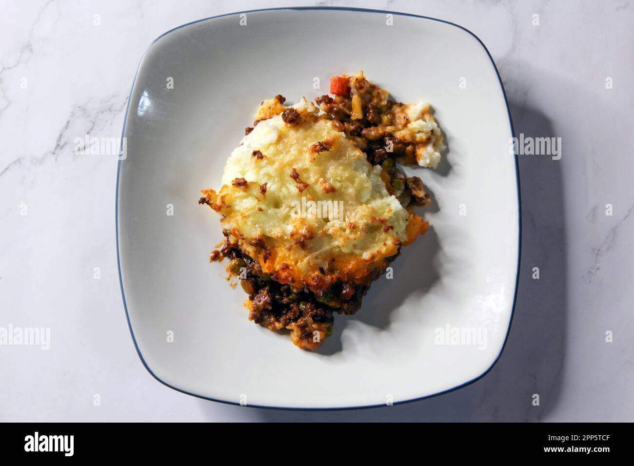 Beef Cottage Pie Stock Photo - Alamy