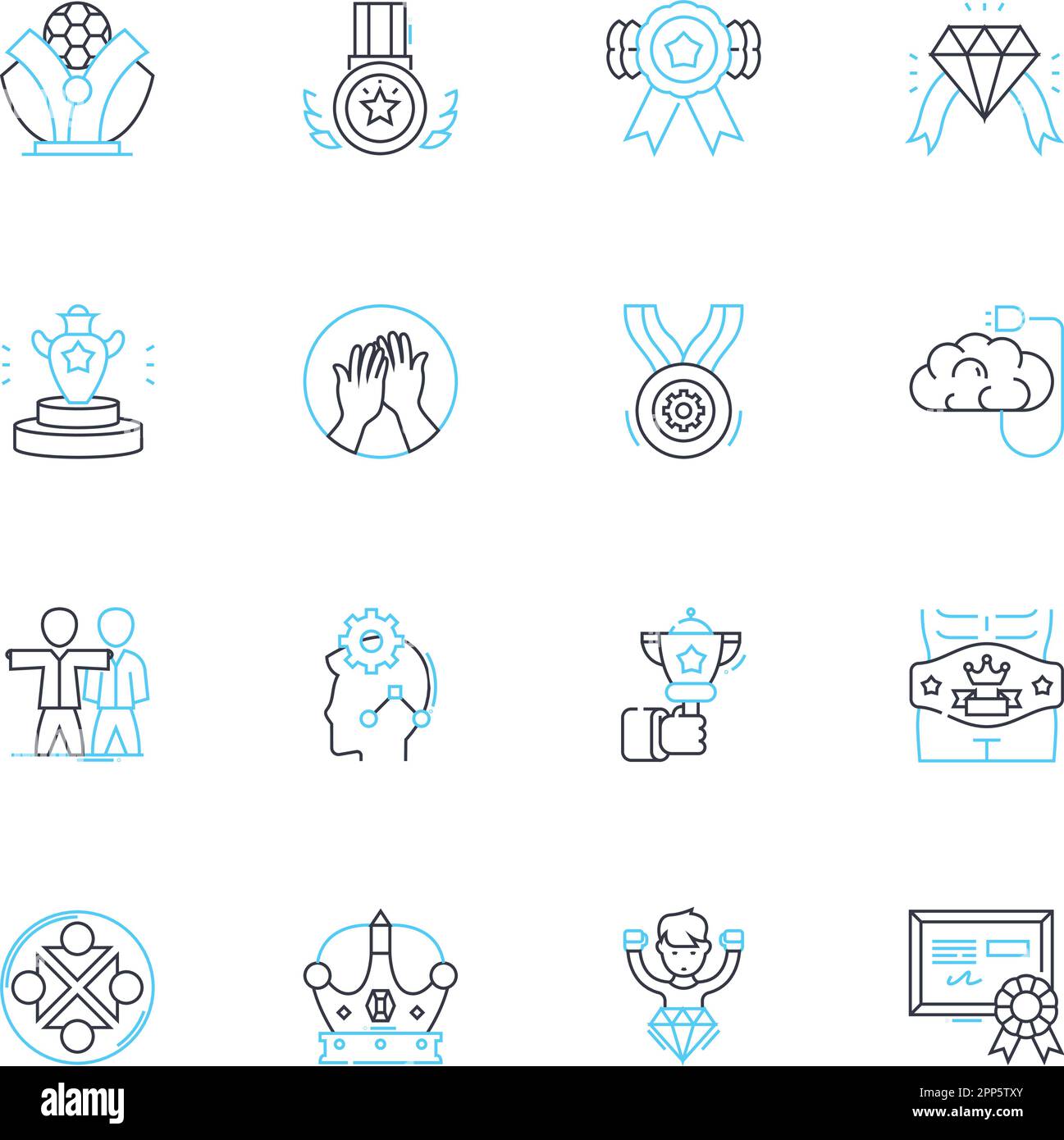 Wellness coaching linear icons set. Mindfulness, Balance, Self-care ...