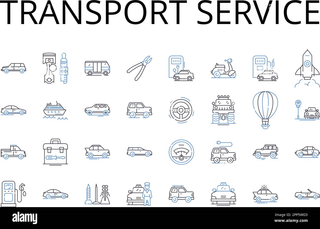 Ground support vehicle Stock Vector Images - Alamy
