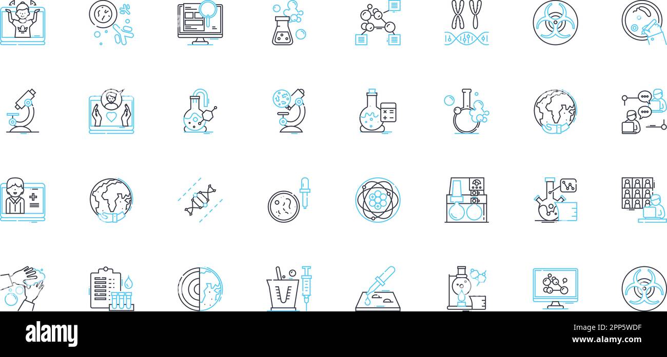 Ecological study linear icons set. Environment, Sustainability ...