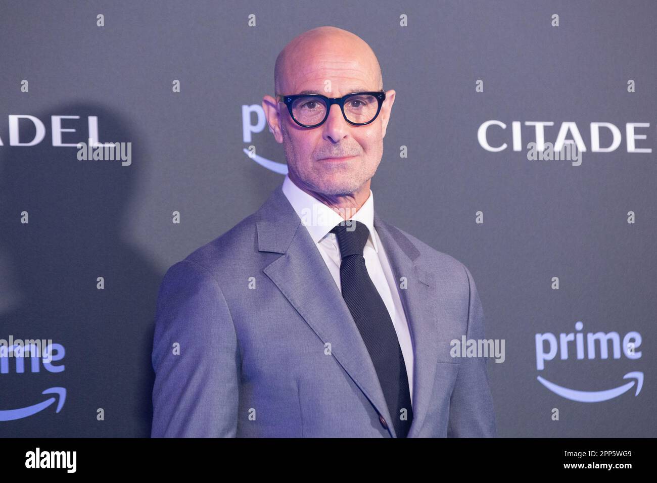 Rome, Italy. 21st Apr, 2023. Actor Stanley Tucci attends the premiere ...