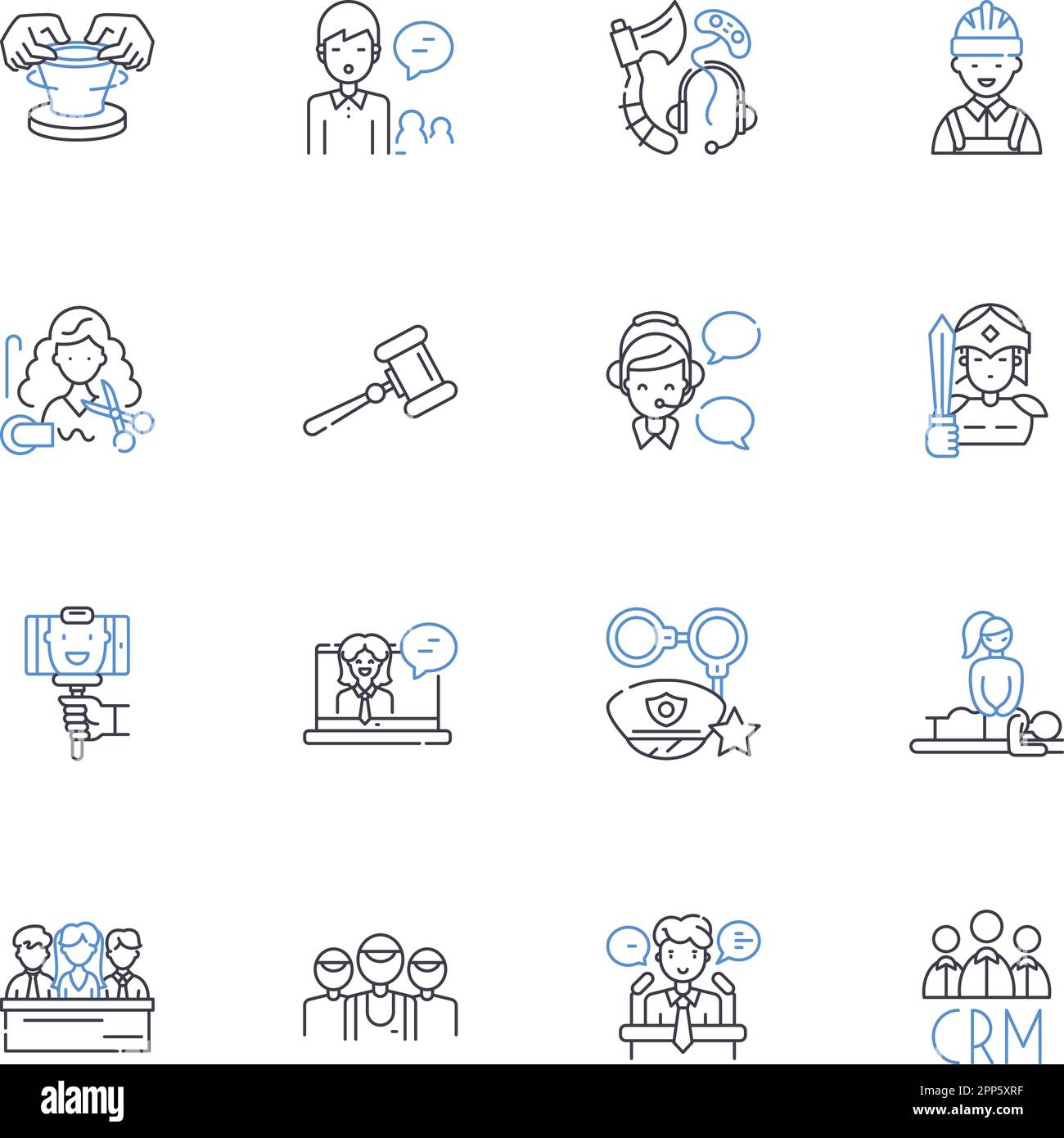 Knowledge holders line icons collection. Professors, Scholars, Experts ... Knowledge holders line icons collection. Professors, Scholars, Experts ...
