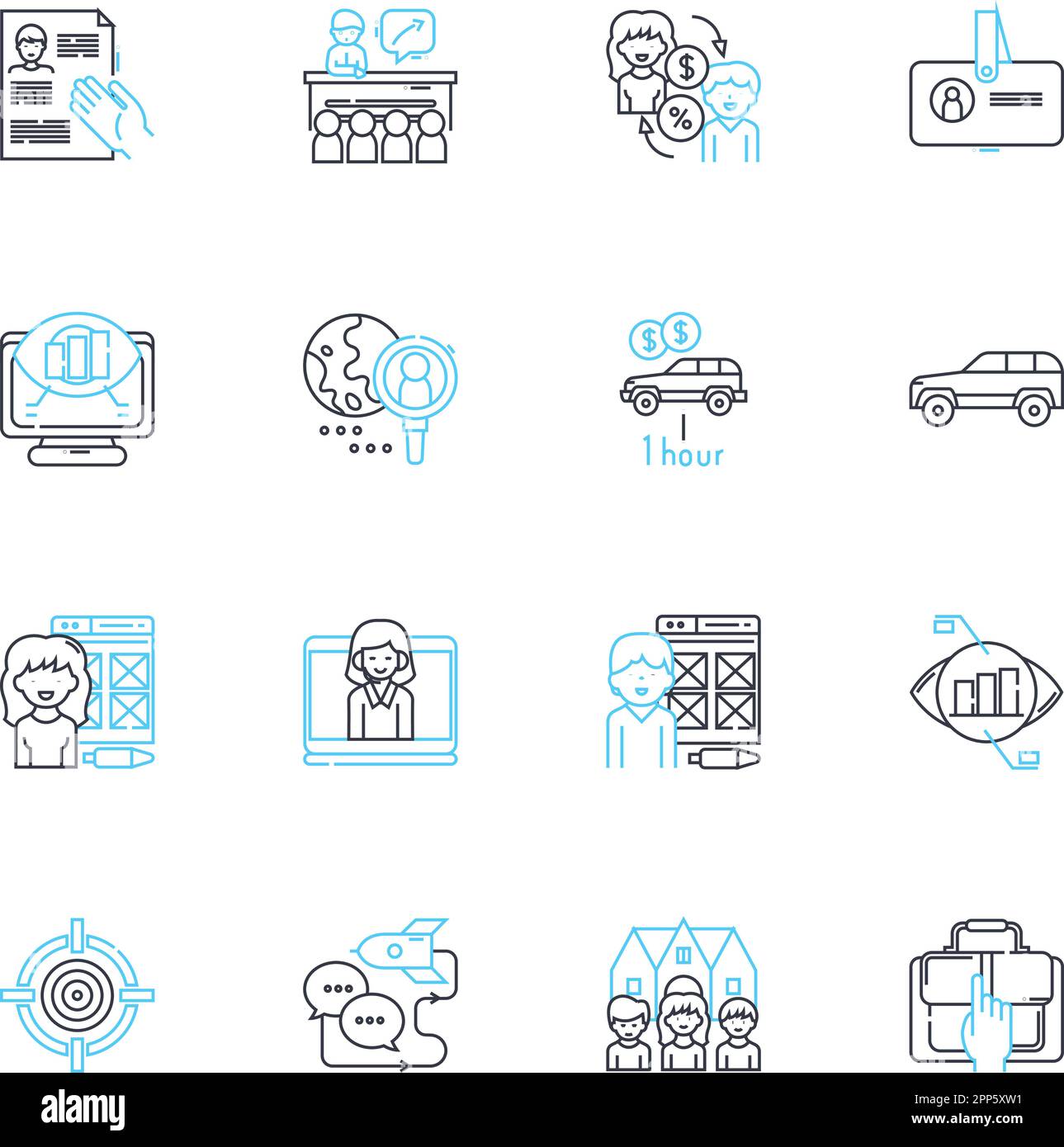 Skill Enhancement linear icons set. Mastery, Expertise, Proficiency ... Skill Enhancement linear icons set. Mastery, Expertise, Proficiency ...