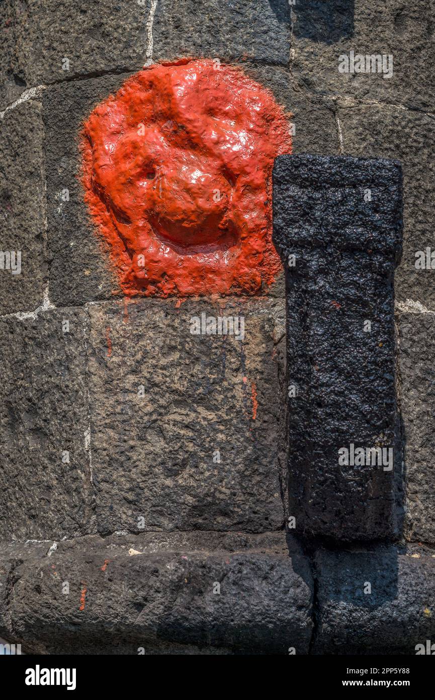 03 11 2016 Ganesh on Deepmal at Yamai Devi temple,on hill Aundh, Satara ...