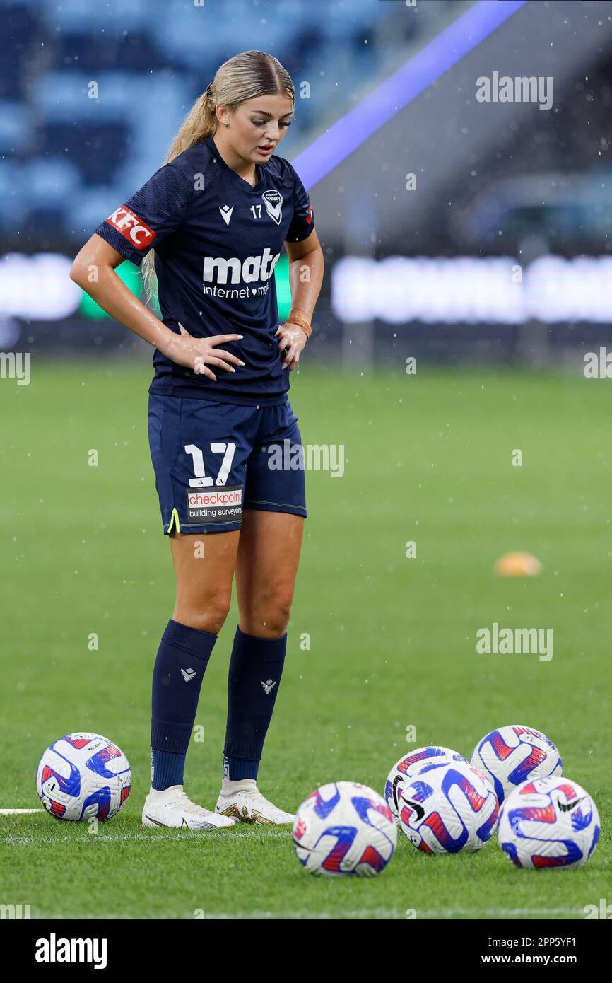 Sydney, Australia. 22nd Apr, 2023. Maja Markovski of Melbourne Victory ...