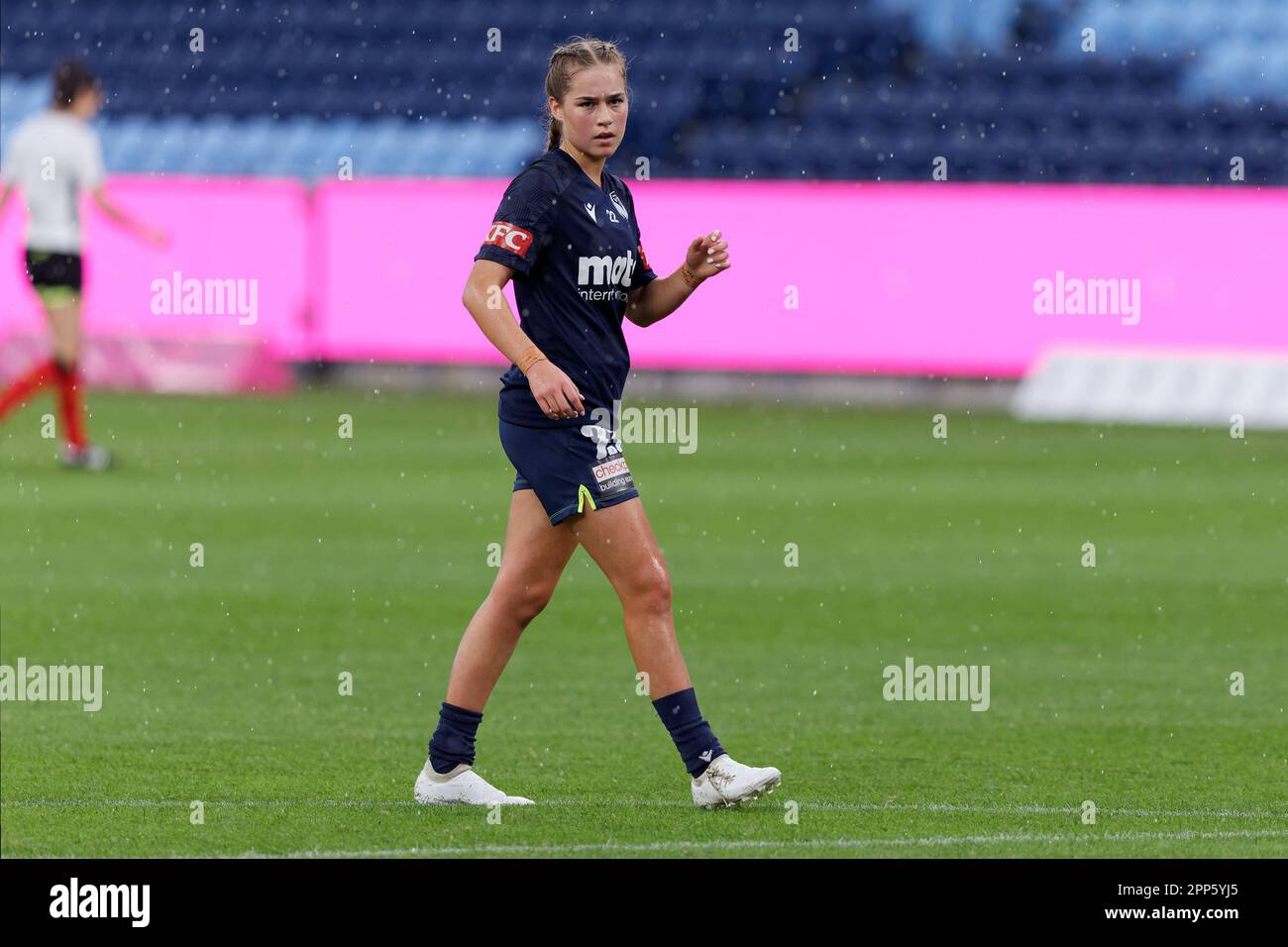 Sydney, Australia. 22nd Apr, 2023. Ava Briedis of Melbourne Victory ...