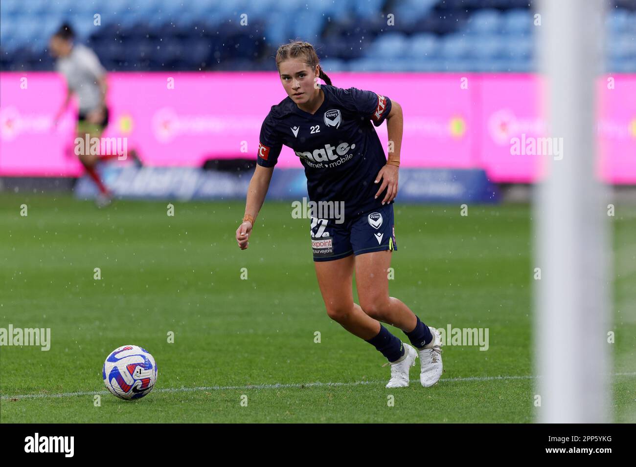Sydney, Australia. 22nd Apr, 2023. Ava Briedis of Melbourne Victory ...