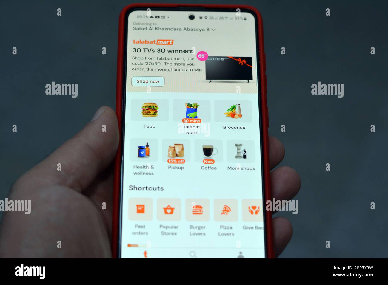 Talabat icon hi-res stock photography and images - Alamy