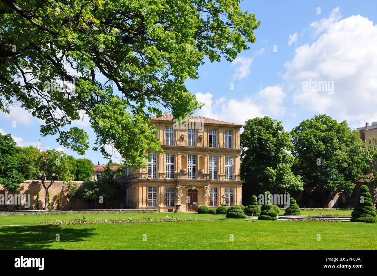Aix en Provence The Vendôme pavilion in spring Stock Photo - Alamy