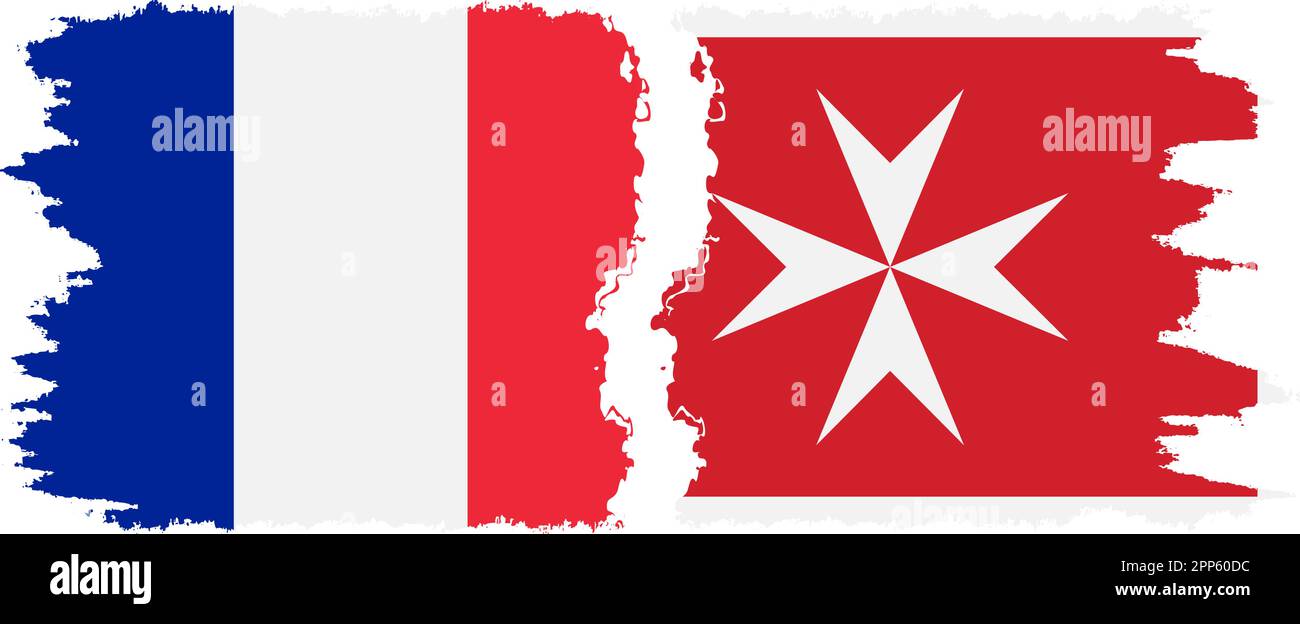 Malta france Stock Vector Images - Alamy