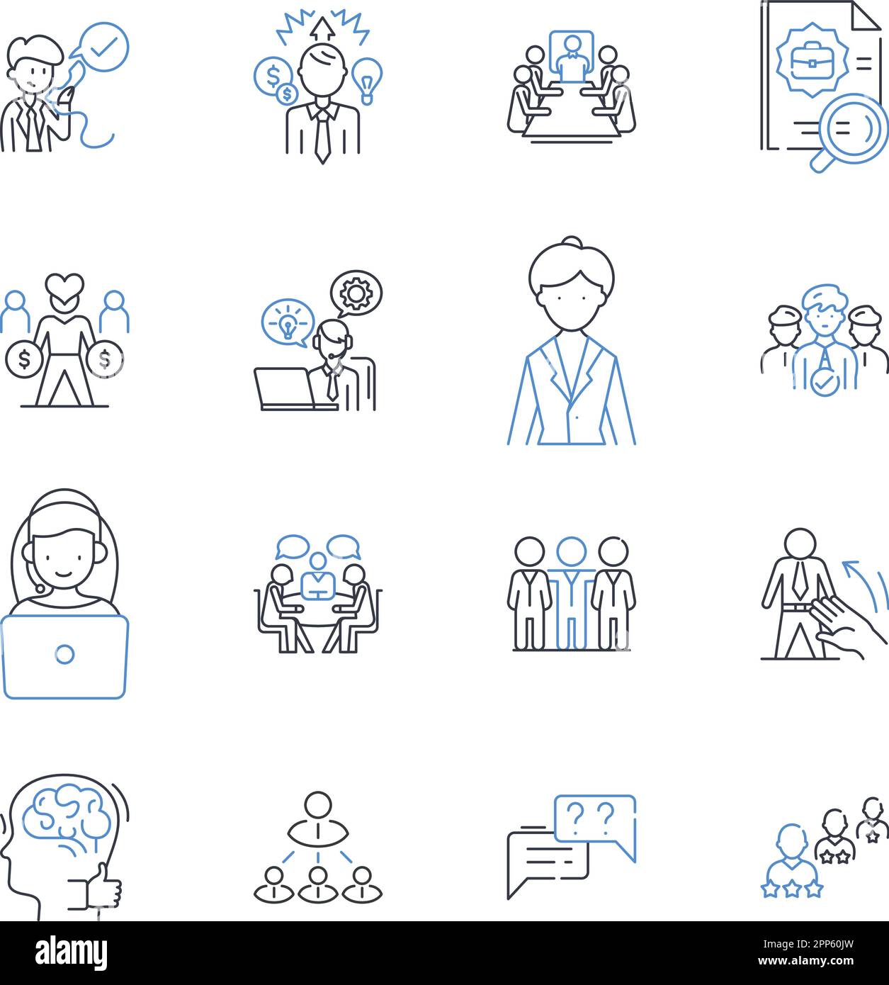 Commercial outlet line icons collection. Retail, Storefront, Market ...