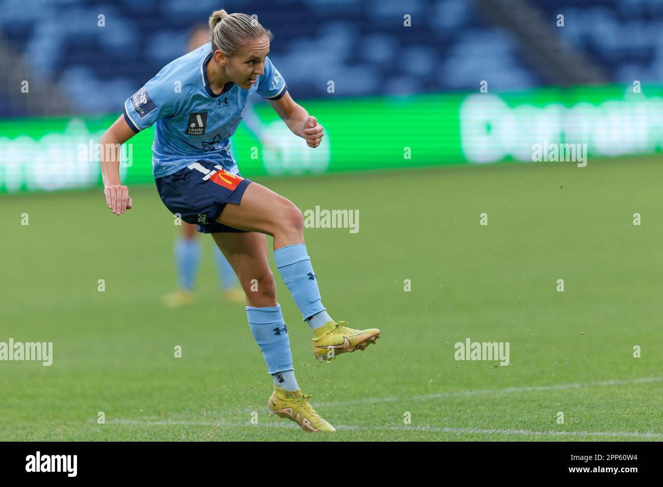 Sydney, Australia. 22nd Apr, 2023. Mackenzie Hawkesby of Sydney FC in ...