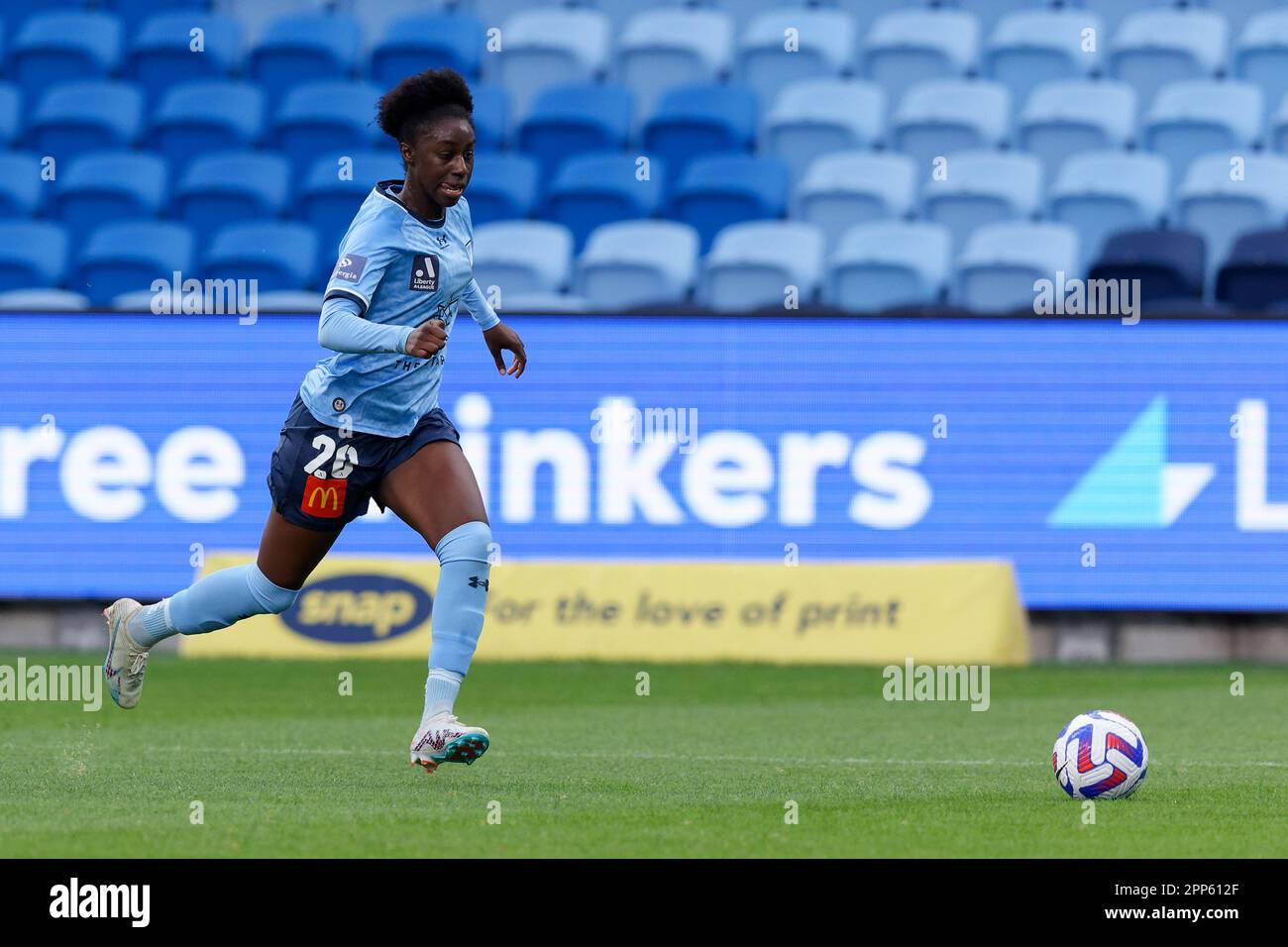 Sydney, Australia. 22nd Apr, 2023. Princess Ibini-Isei of Sydney FC ...