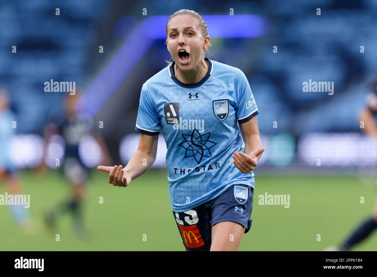 Sydney, Australia. 22nd Apr, 2023. Mackenzie Hawkesby of Sydney FC in ...