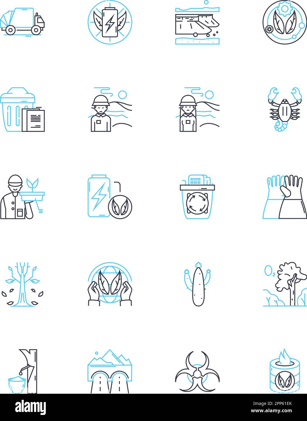 Habitat linear icons set. Shelter, Home, Ecosystem, Territory ...