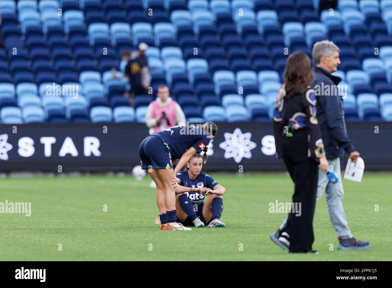 Sydney, Australia. 22nd Apr, 2023. Lia Privitelli of Melbourne Victory ...