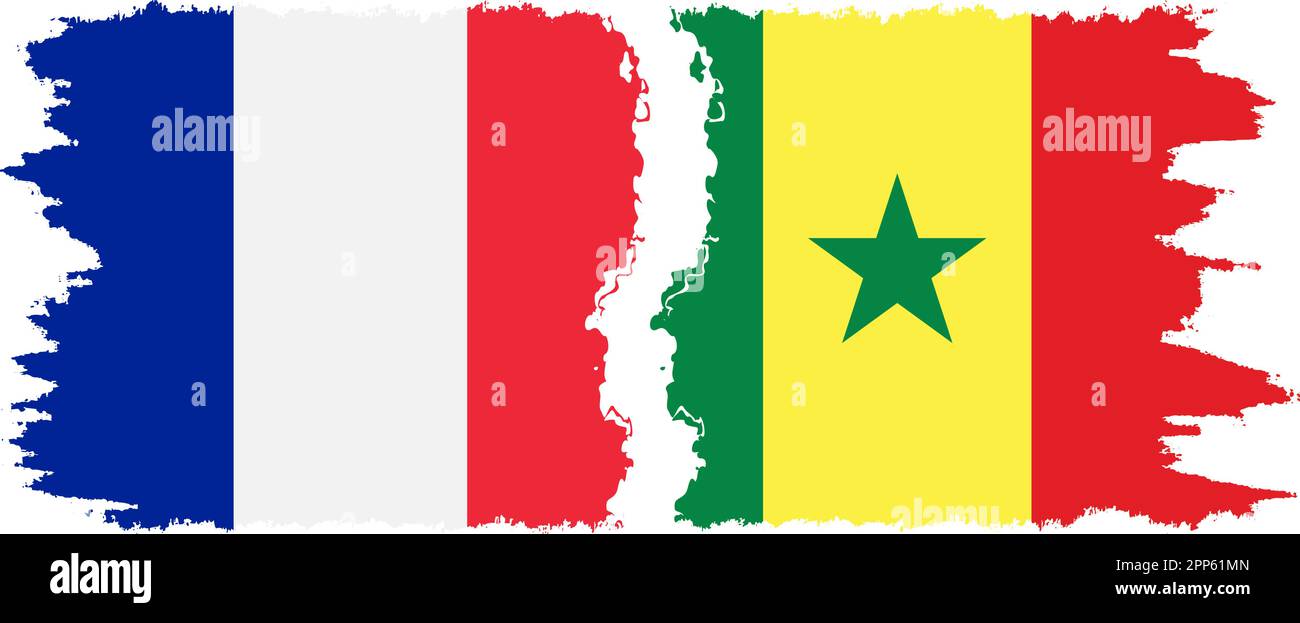 France senegal Stock Vector Images - Alamy