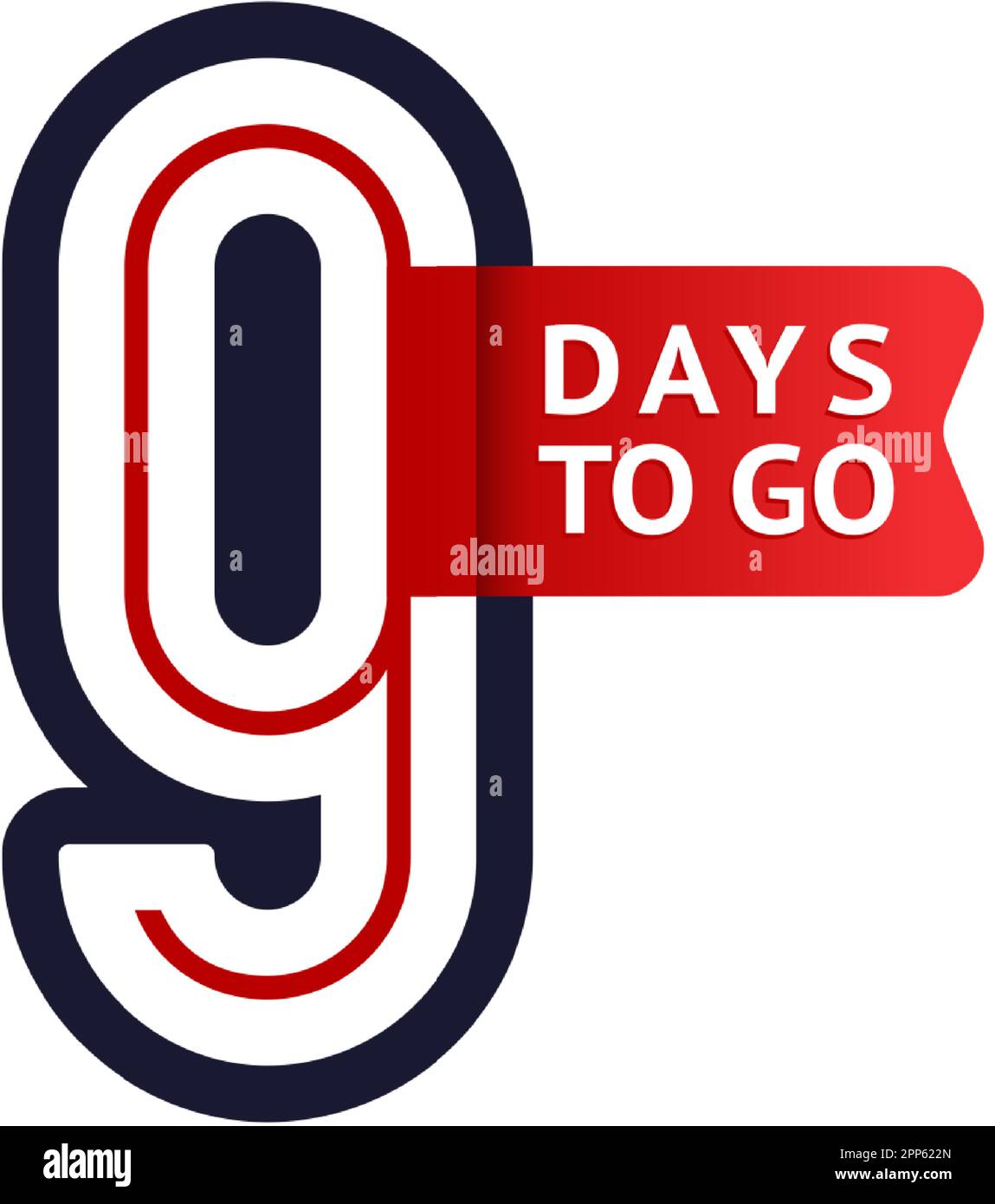 9 Days To Go Countdown