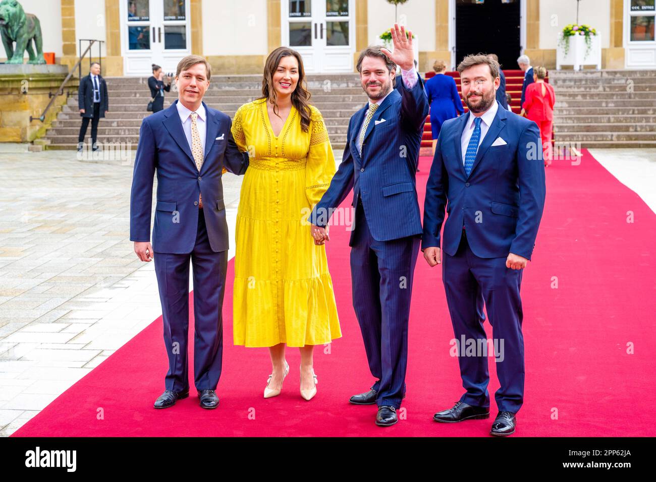 Luxembourg, Luxembourg. 22nd Apr, 2023. Prince Felix and Princess ...