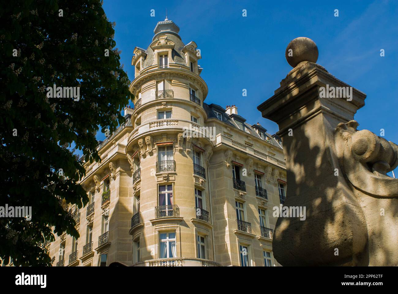 Paris, France, Outside Parisian Architecture, Apartment Buildings ...