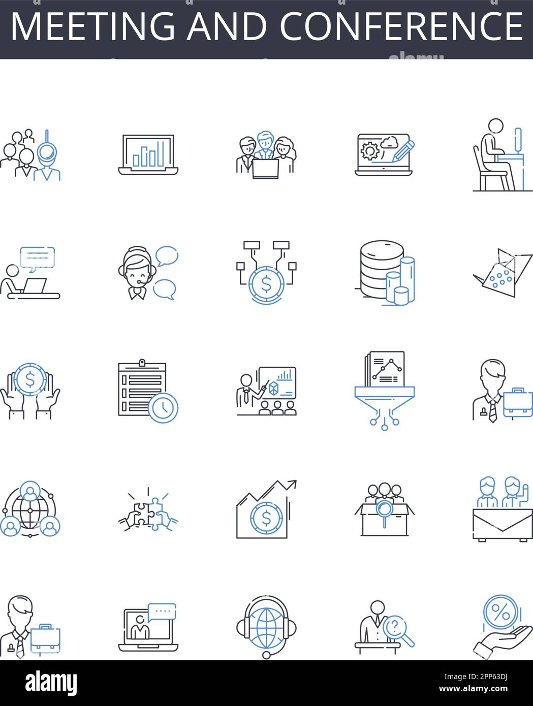 Open panel discussion Stock Vector Images - Alamy