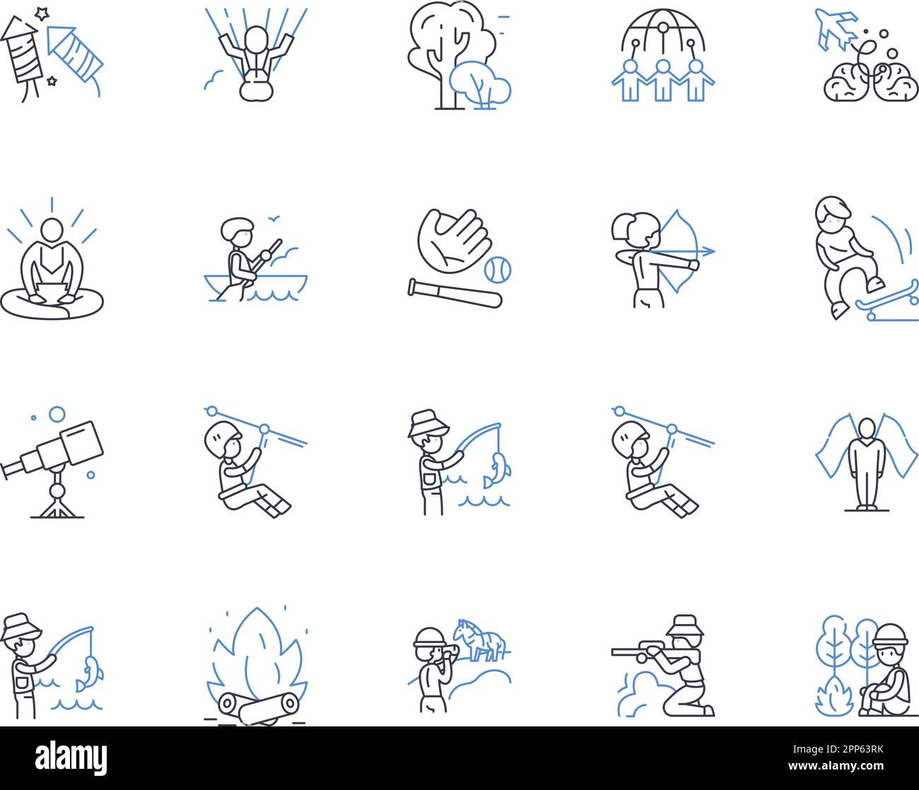 Augmented reality line icons collection. Immersive, Interactive, Virtual, D, Holographic ...