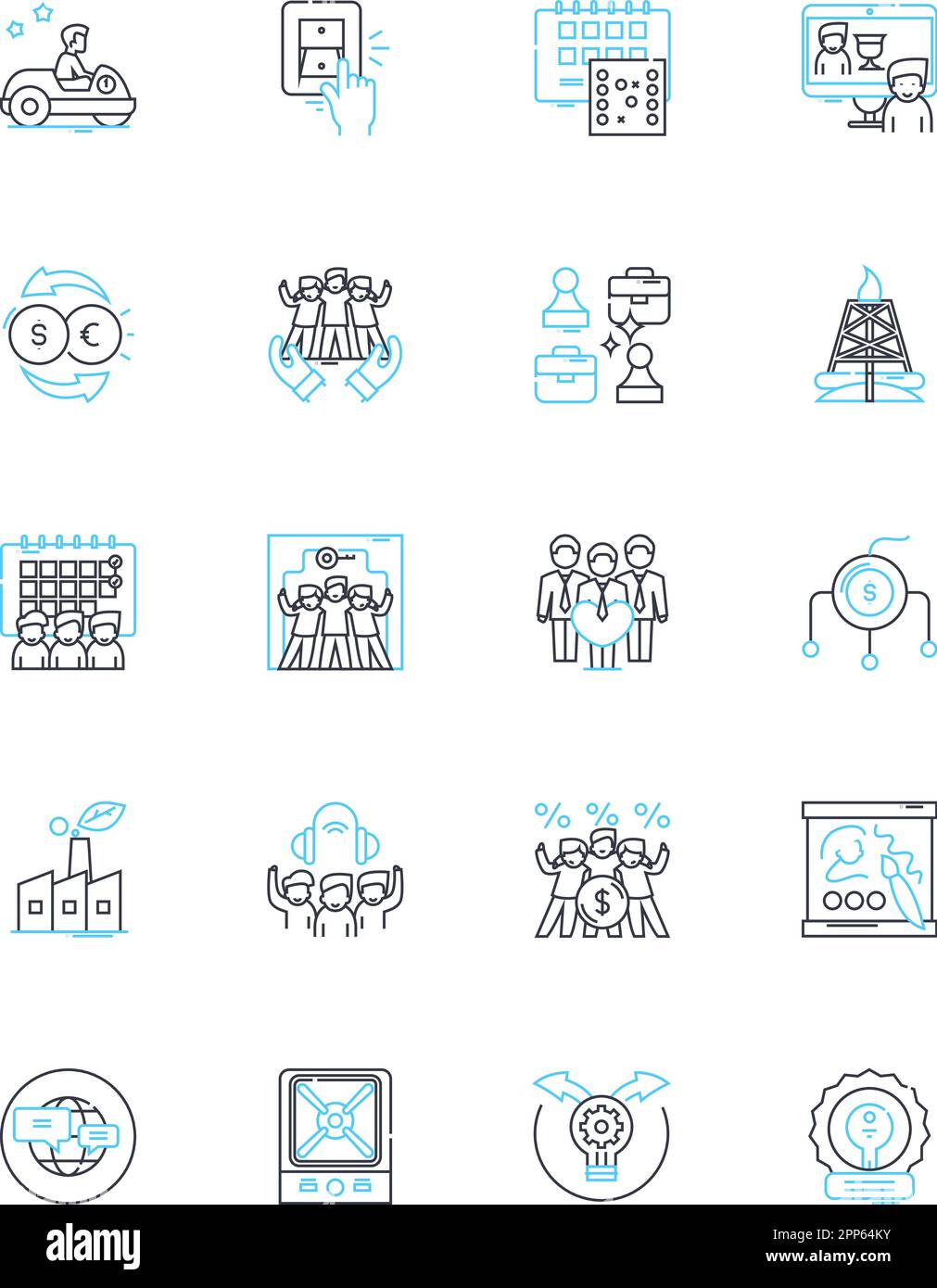 Across borders linear icons set. Diversity, Globalization, Exchange ... Across borders linear icons set. Diversity, Globalization, Exchange ...
