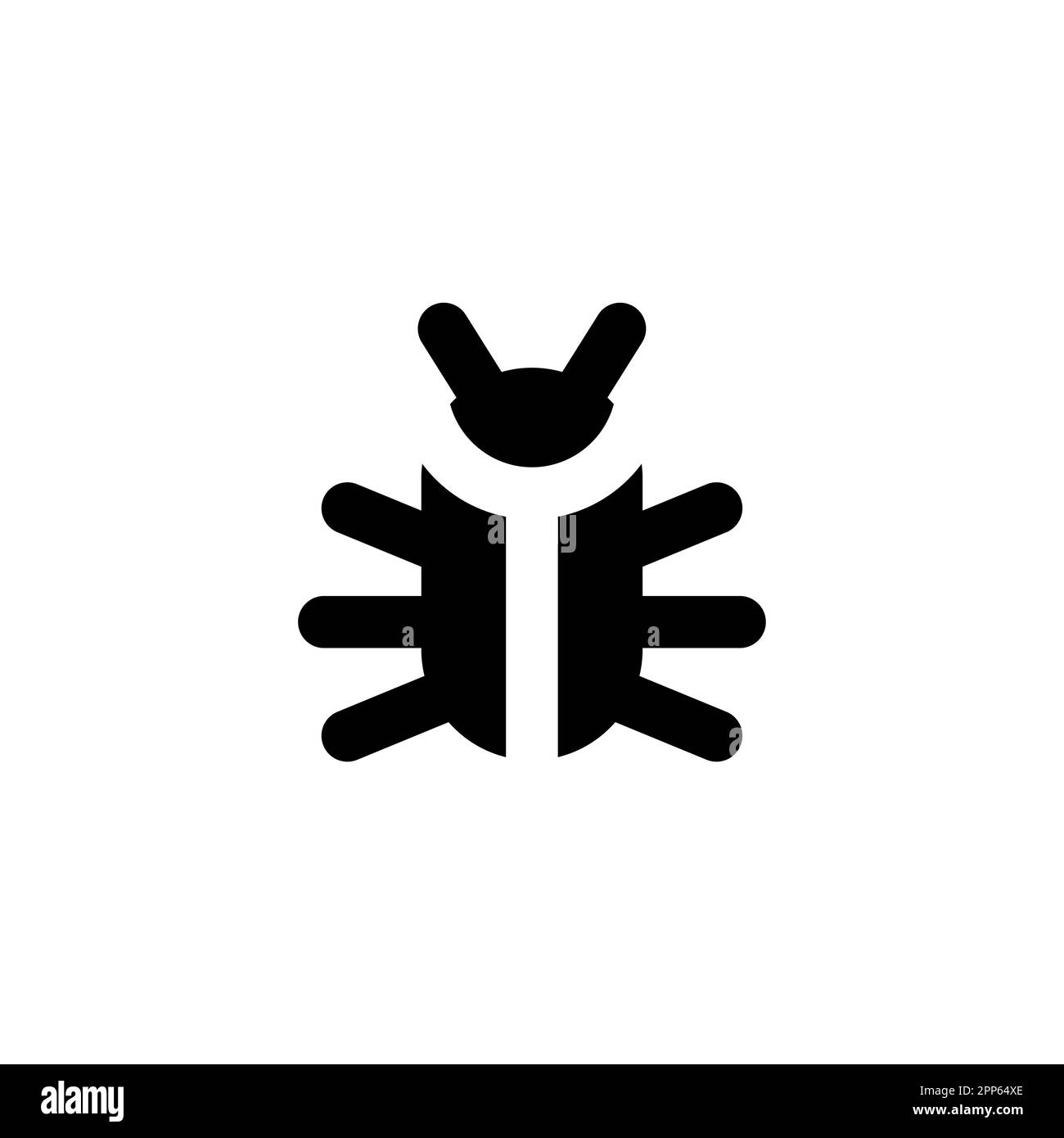 Beetle sign icon. Bug Vector illustration Stock Vector Image & Art - Alamy