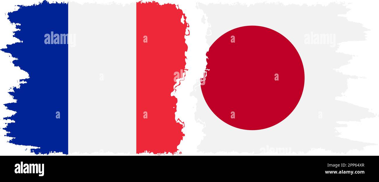 France and japan Stock Vector Images - Alamy
