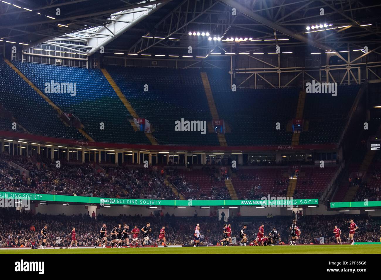 General view of The Principality Stadium, Venue for todays Judgement ...
