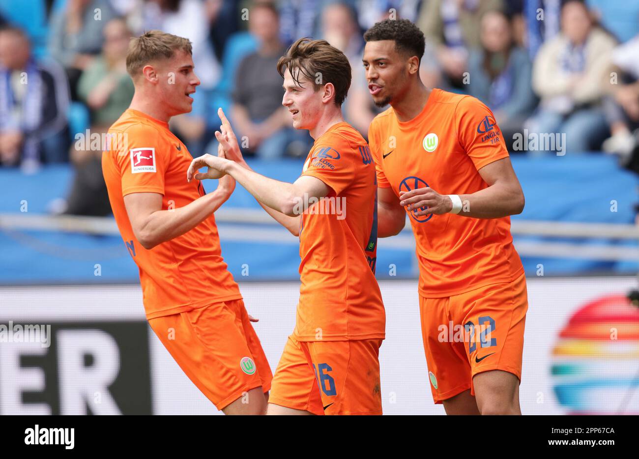 firo : 04/22/2023, football, soccer, 1st league, 1st Bundesliga, season ...