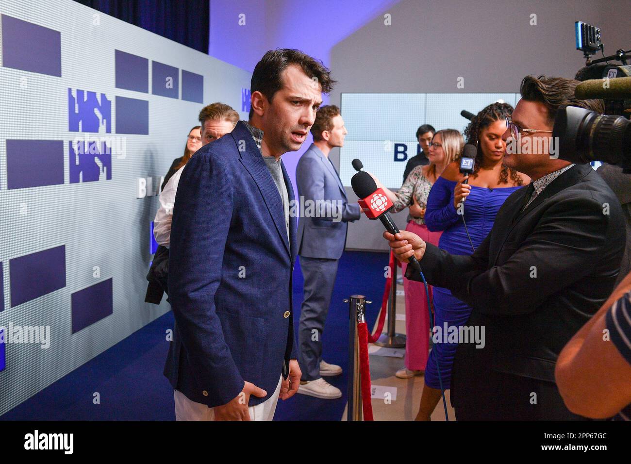 Jay Baruchel attends ‚ÄòBlackBerry‚Äù Canadian Premiere held at TIFF ...